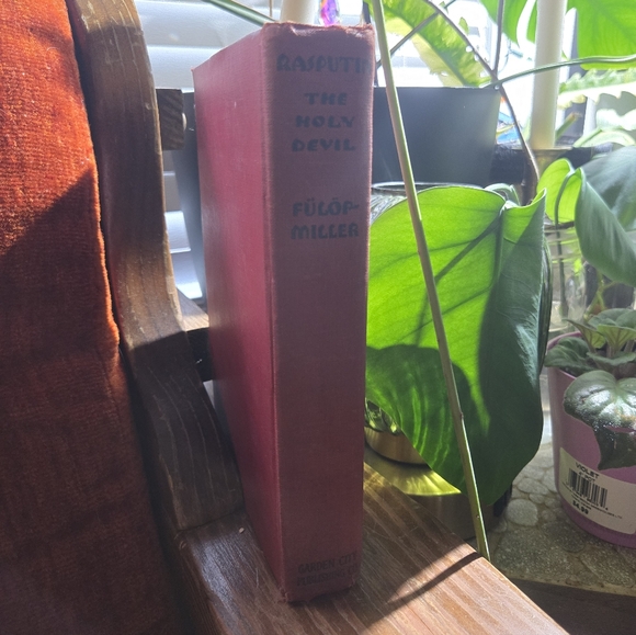 Vintage | Other | Vintage Rasputin The Holy Devil Text Book Russian ...
